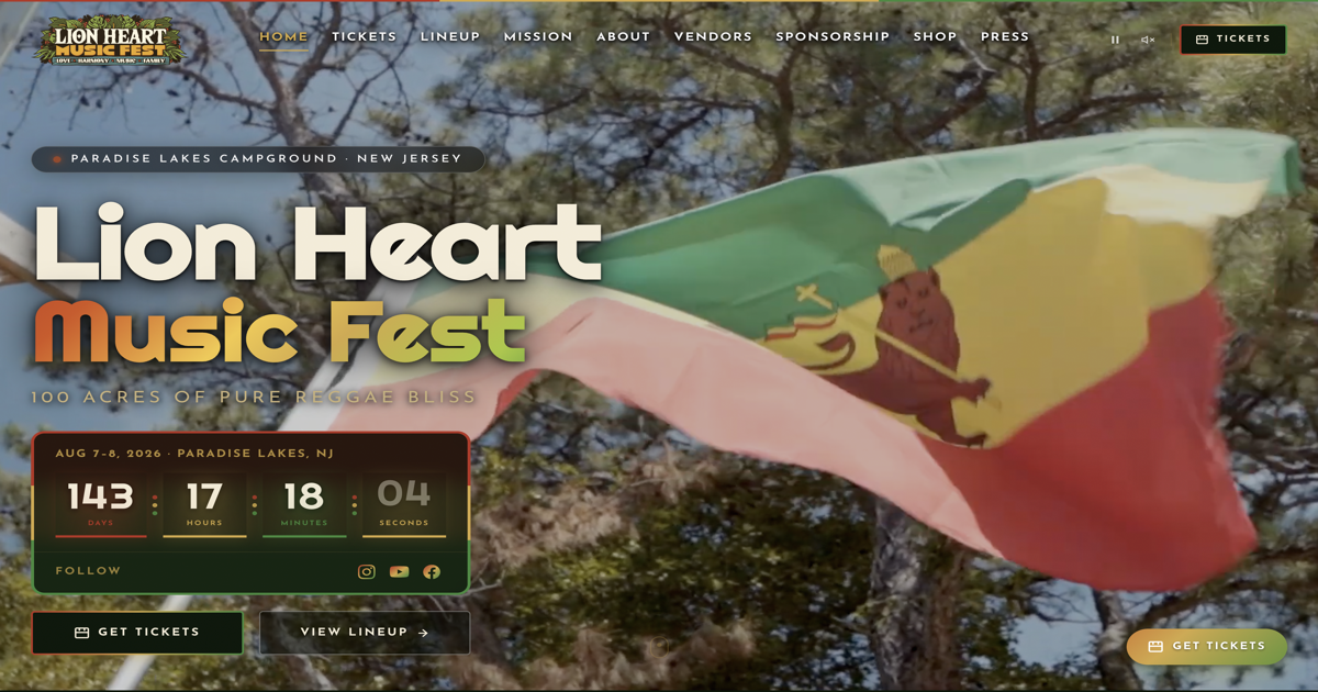 Our Mission | Lion Heart Music Fest